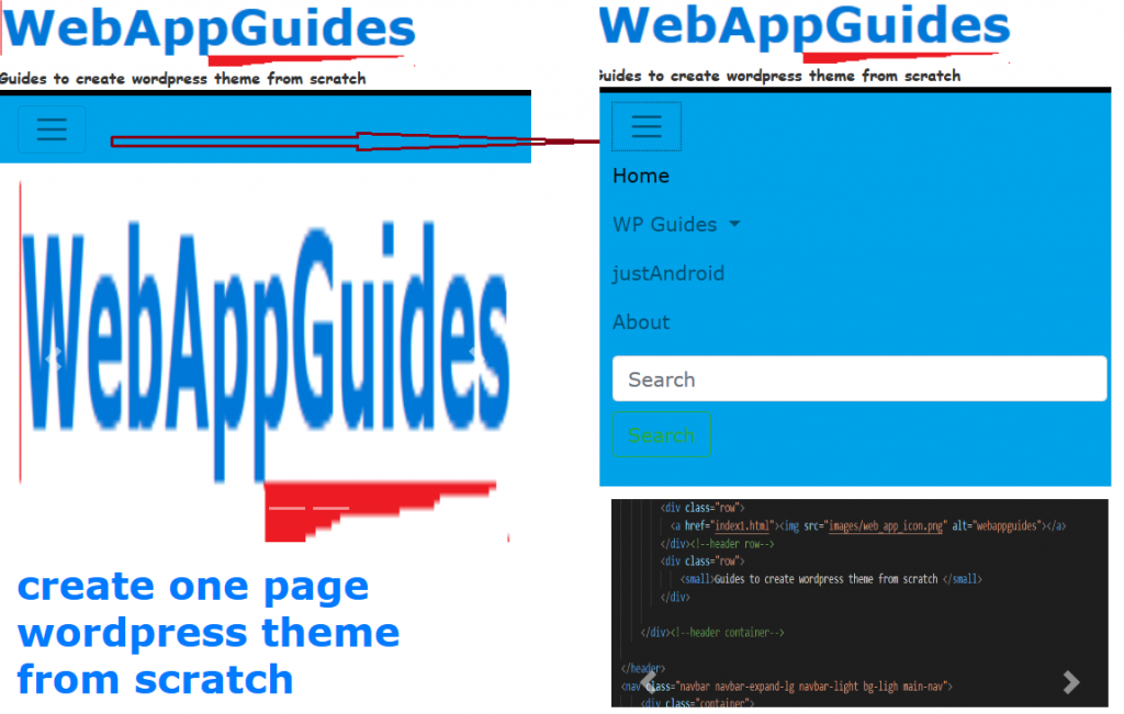 Create Responsive WordPress Theme From Scratch (Complete Starter Guide). | WebAppsGuides